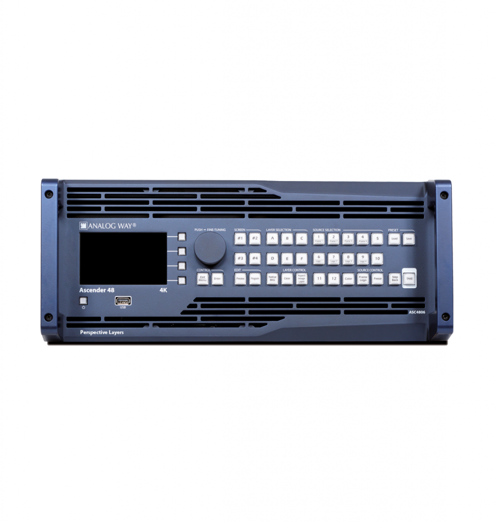 Analog Way Ascender 48 12x4 Video Switcher Rack | AV Chicago®