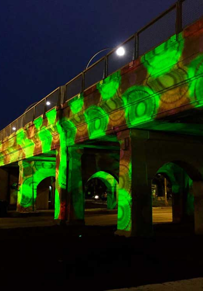 Chicago Building Projection | Outdoor Light Show for Events & Advertising